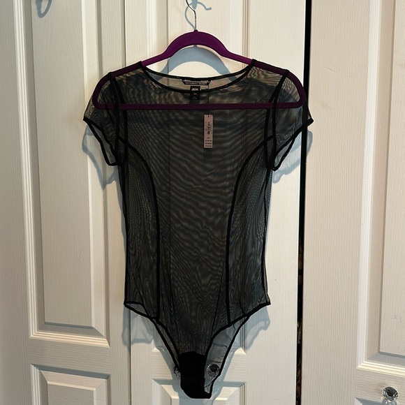 Victoria's Secret | Tops | Victorias Secret Sheer Body Suit | Poshmark